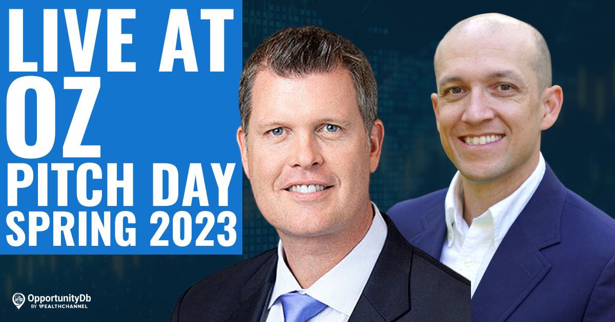 Live At OZ Pitch Day Spring 2023, With Ashley Tison - OpportunityZones.com